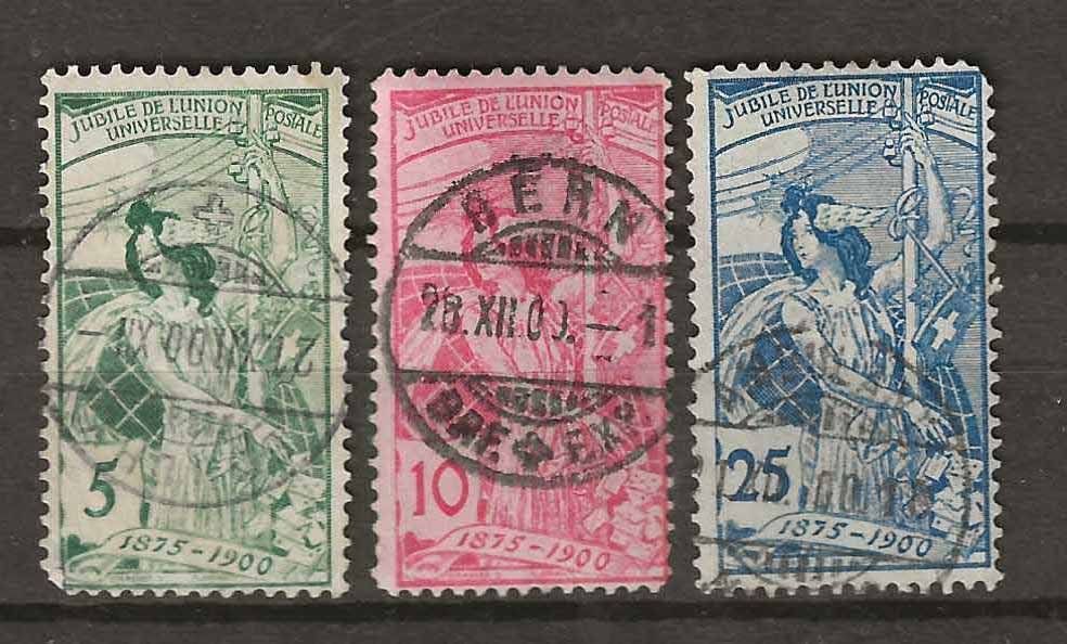 CH077 - UPU 1900 vollstempel | Kaufen auf Ricardo