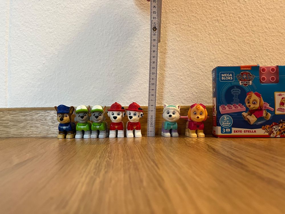 Paw Patrol Mega Blocks Figuren (Gebraucht) in Stäfa für CHF 6 – mit ...