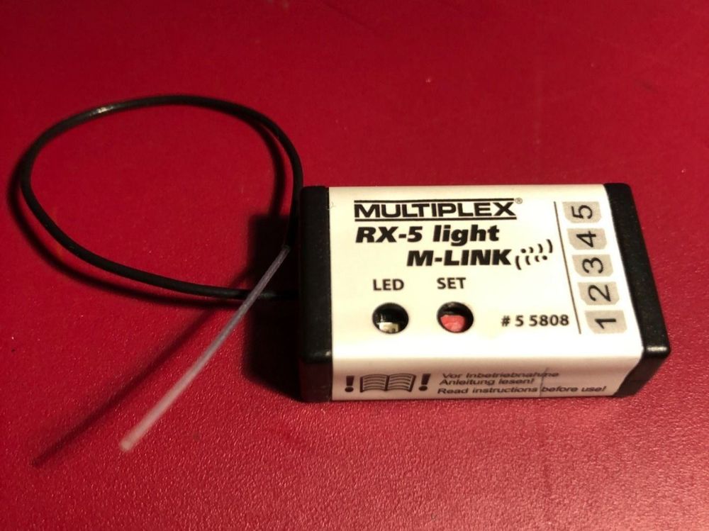 Multiplex Empfänger RX-5 light M-LINK (Gebraucht) in Wallbach für CHF ...
