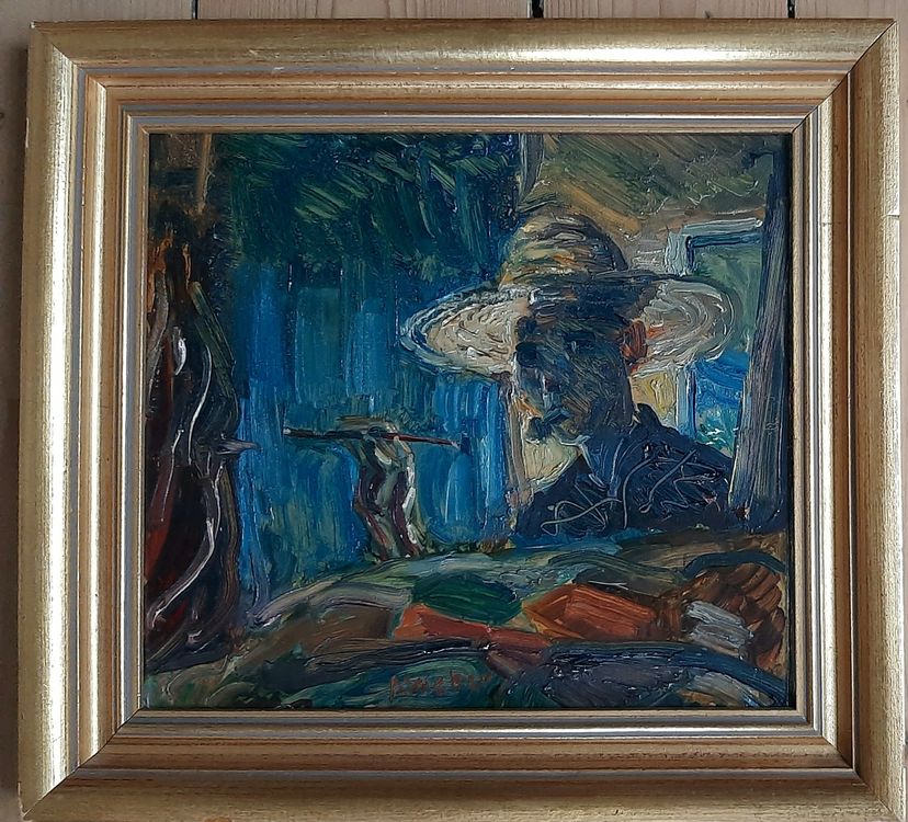 Gemälde Adolf Weber Selbstportrait (Gebraucht) in Arbon für CHF 120 – mit Lieferung auf Ricardo ...