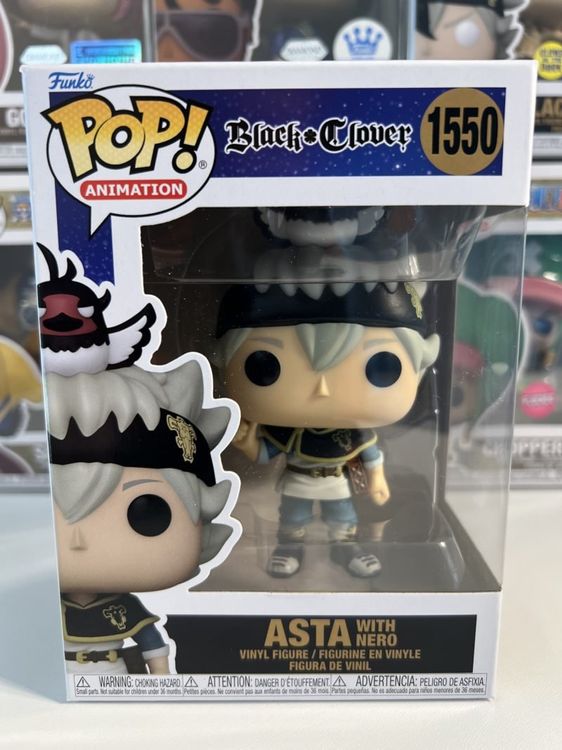 Funko POP! Animation Black Clover Asta with Netero (Neu und ...