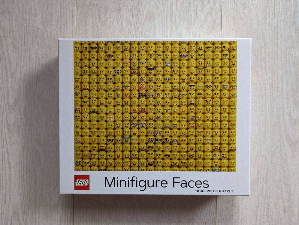 Lego minifigures faces puzzle | Kaufen auf Ricardo