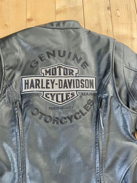 Harley-Davidson Lederjacke mit Kapuze, Grösse M, Top! (Gebraucht) in ...