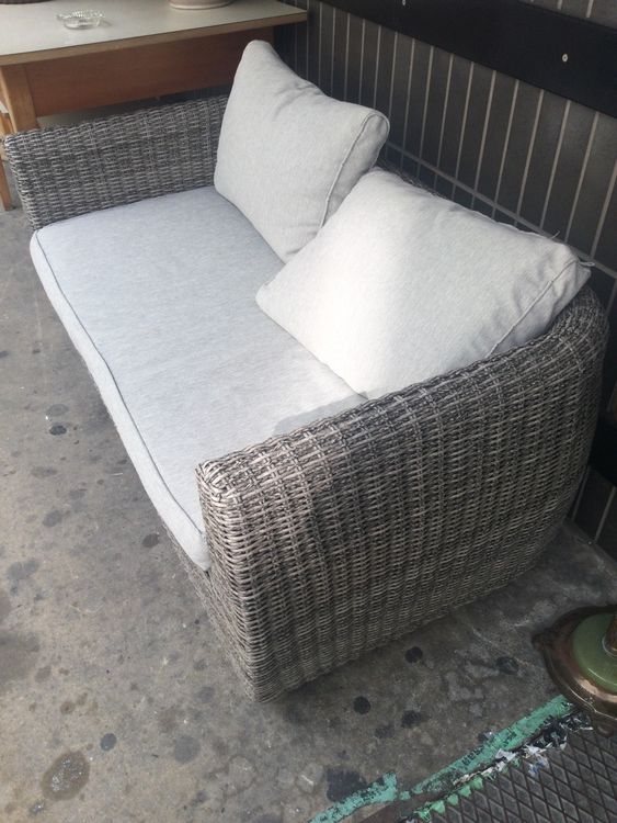 Rattan 2er Sofa (Gebraucht) in Zürich für CHF 50 – nur Abholung auf Ricardo kaufen