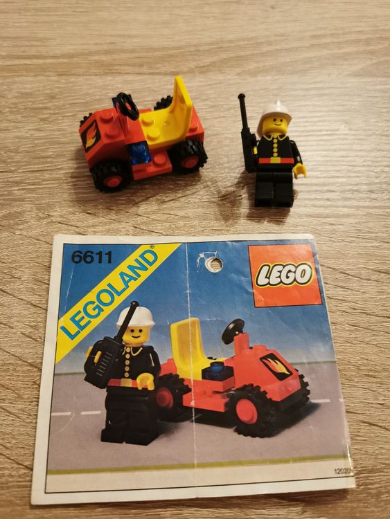 Lego Legoland 6611 Fire Chief's Car von 1981 (Gebraucht) in für CHF 7 ...