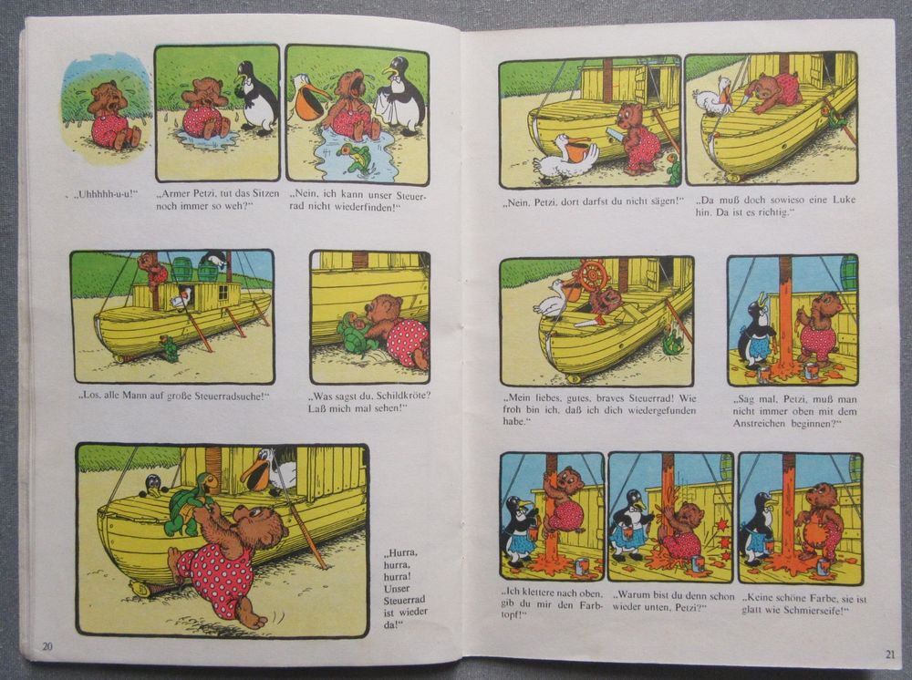 Petzi baut ein Schiff - eine Bildergeschichte (Gebraucht) in Auenstein ...