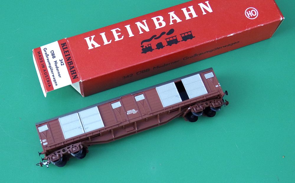 Kleinbahn 342 H0 Moderner Grossraumgüterwagen ÖBB (Neu und ...