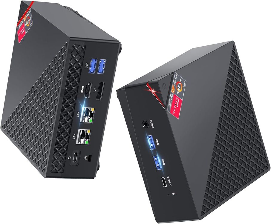 Top Mini PC Ryzen 7 5825U 32GB RAM 512GB SSD Triple Display (Neu und ...