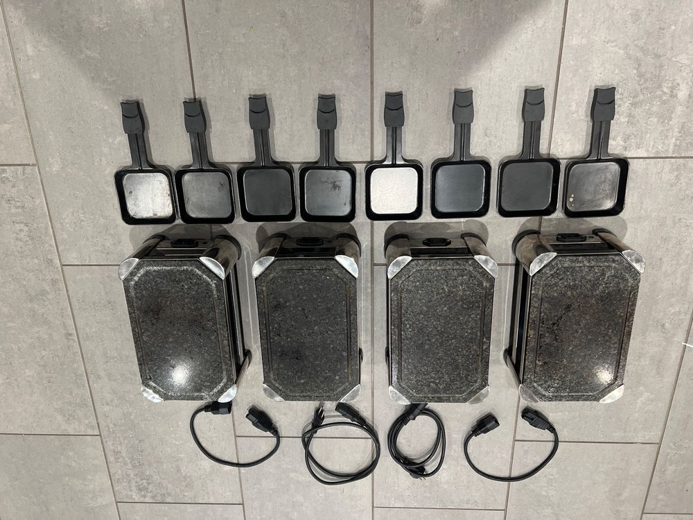 Raclette Set 4x2 (Gebraucht) in Itingen für CHF 20 – mit Lieferung auf ...