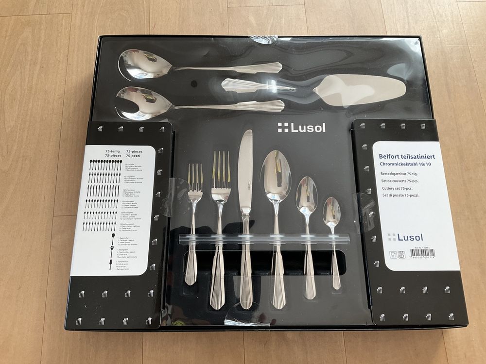 Besteck 75 Teile von SOLA, Lusol | Kaufen auf Ricardo