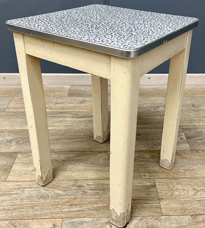 Taburett Holz Hocker Mosaik Kelko 1960 (Gebraucht) in Reigoldswil für CHF 49 – mit Lieferung auf ...