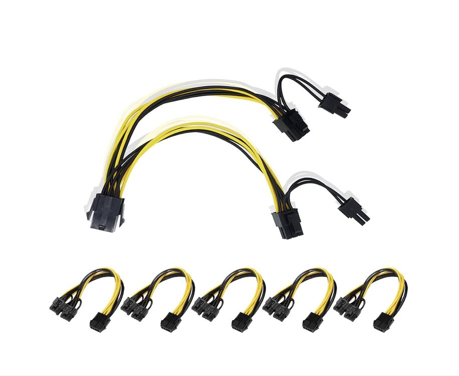 PCIe 8-pin to Dual 8-pin (6+2) (Gebraucht) in Nyon für CHF 1 – mit ...