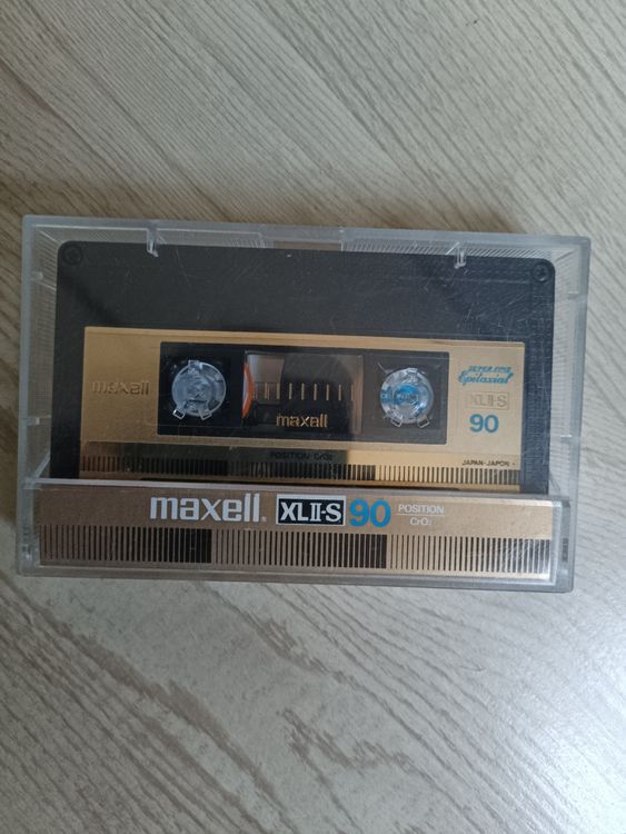 Maxell XLII-S 90 Kassette Vintage Retro 📼🎶unbespielt (Neu (gemäss Beschreibung)) in ...