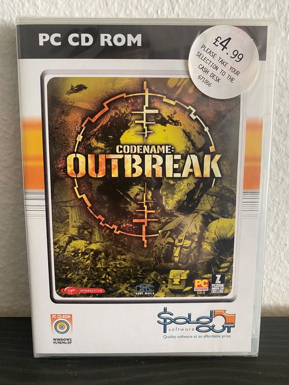 Codename: Outbreak (PC, 2001, DVD-Box) NEU/NEW OVP (Neu und ...