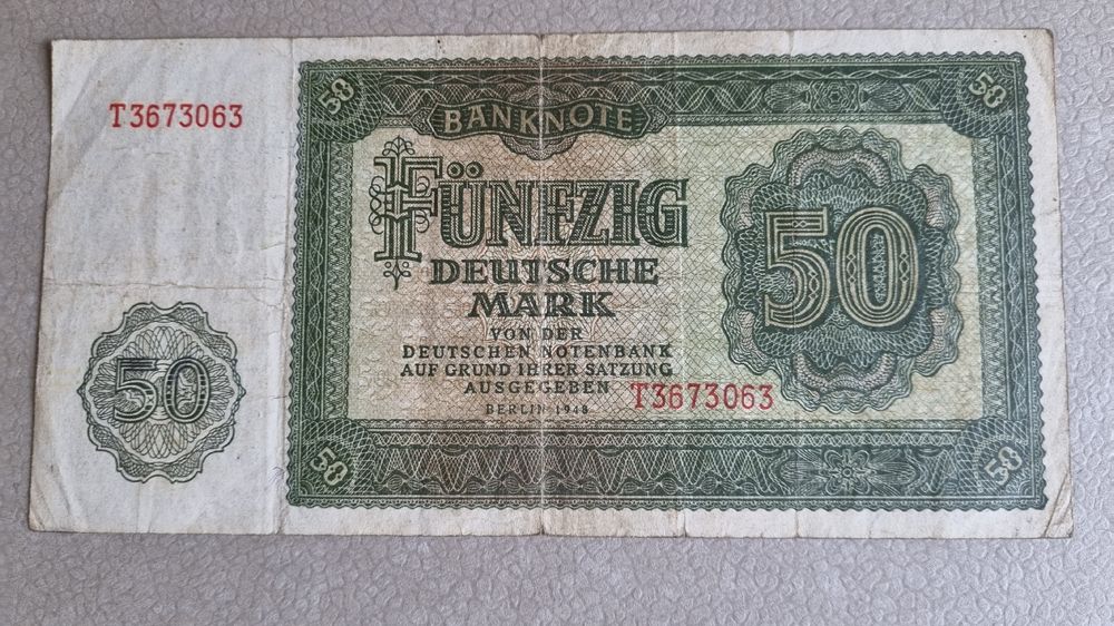 50 Deutsche Mark, 1948, Banknote, Sammlerstück | Kaufen auf Ricardo