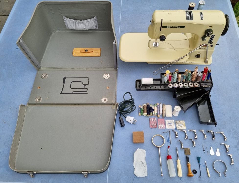 Bernina 530-2 Record Nähmaschine - Vintage Komplettset, Top! (Gebraucht ...