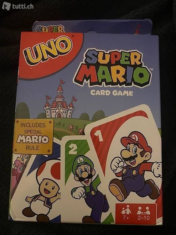 Super Mario Uno Karten neu ab 1.- Fr. (Neu und originalverpackt) in ...