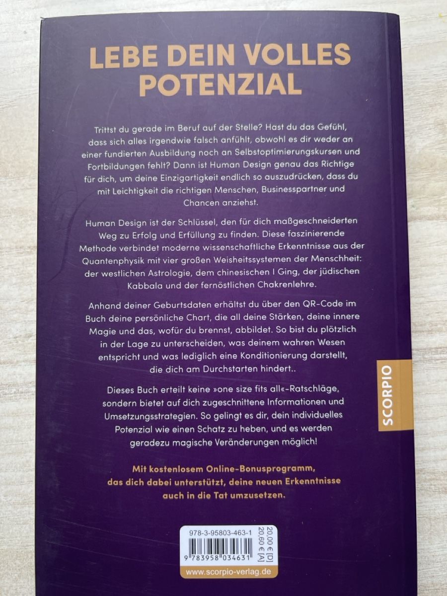 Human Design Buch: Entdecke deine Energie, Lisa Mestarss (Gebraucht) in ...