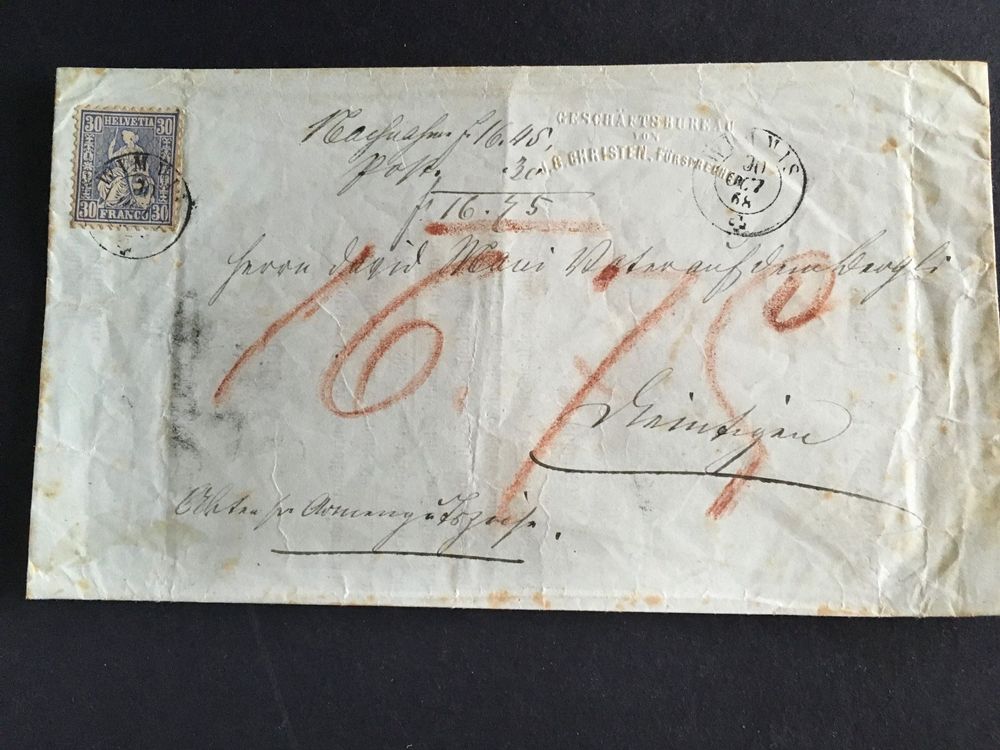 Alter Umschlag mit Briefmarke | Kaufen auf Ricardo