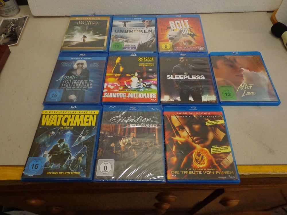 10 verschiedene Blu-Ray Disc | Kaufen auf Ricardo