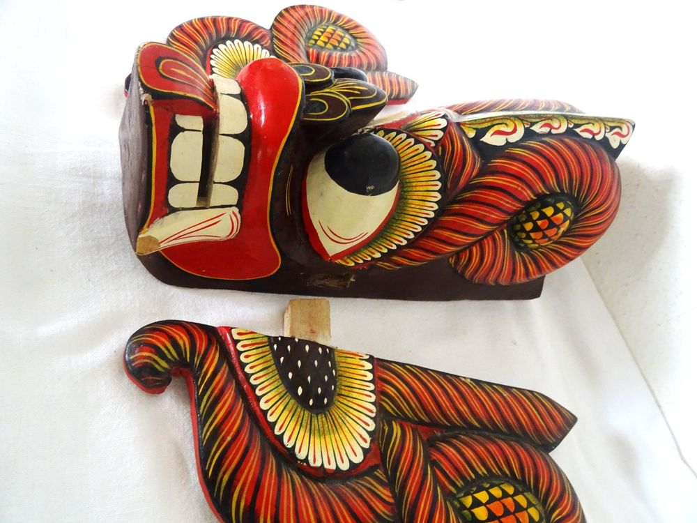 Alte Traditionelle Naga Raksha Maske Sri Lanka | Acheter sur Ricardo