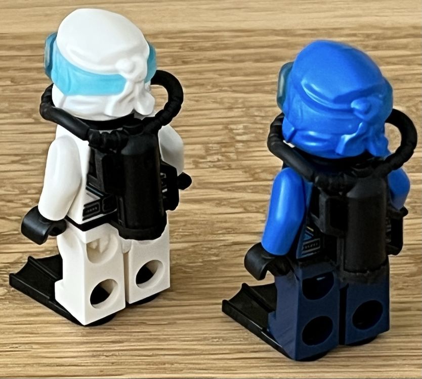 🤿 LEGO Ninjago Minifiguren Jay & Zane Seabound (2x)🤿 (Neu (gemäss ...