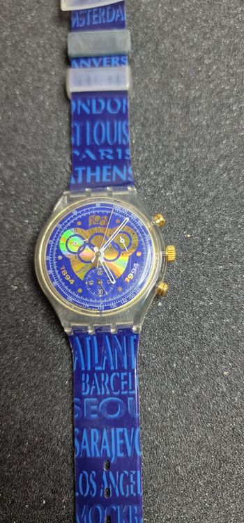 1993 Vintage Swatch "Diamonds" GN706 tolle Day und Date Fun | Kaufen ...