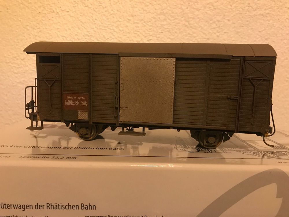 Bemo Spur 0m Güterwagen, gealtert | Kaufen auf Ricardo