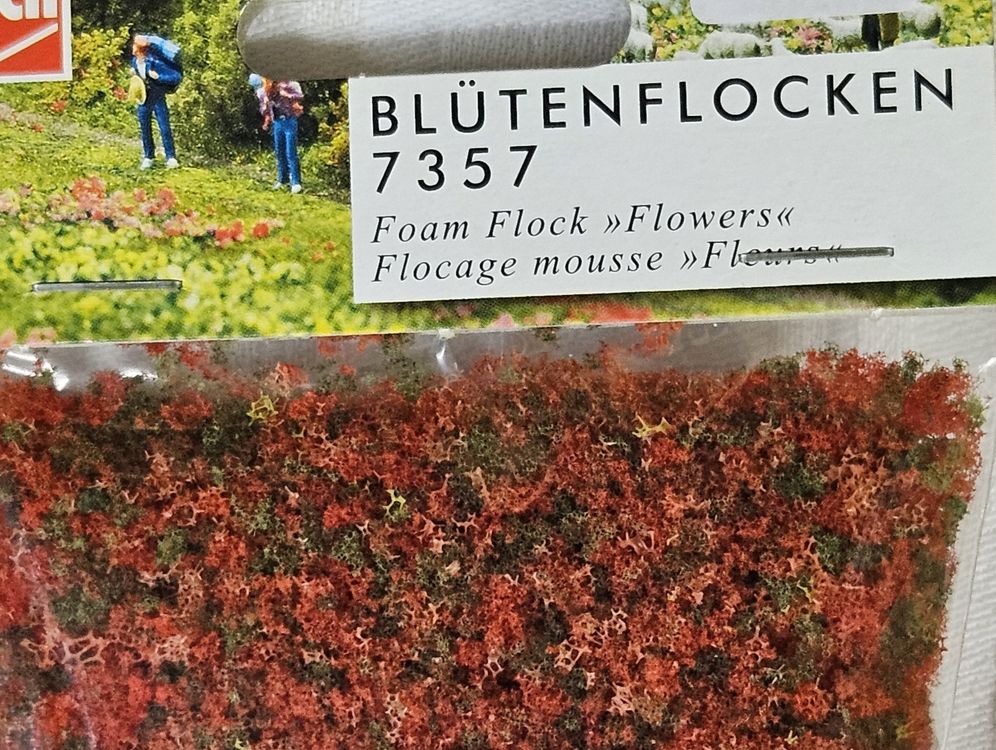 Busch 7356+6 weitere Streumaterialien für eine bunte Anlage (Neu und ...