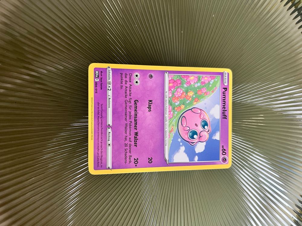 Pokemon Pummeluff Karte 004/015 DEUTSCH Mcdonalds (Neu (gemäss ...