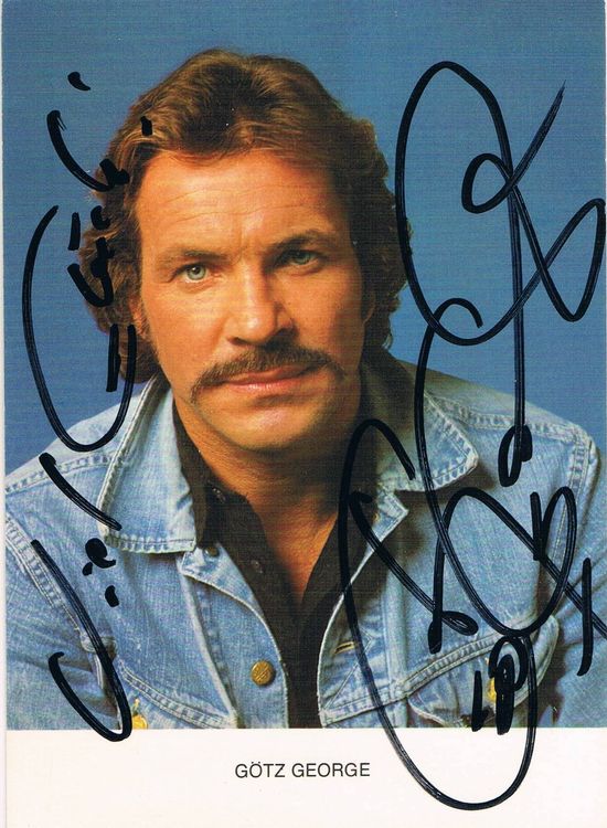 Götz George 1938-2016 Schimanski Autogramm Foto 10x15cm | Kaufen auf Ricardo