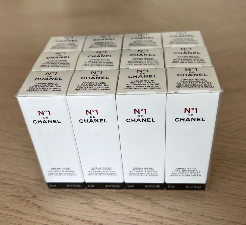 CHANEL N 1 Creme Riche Revitalisante 12x 5ml NEU NP 160,- (Neu und ...