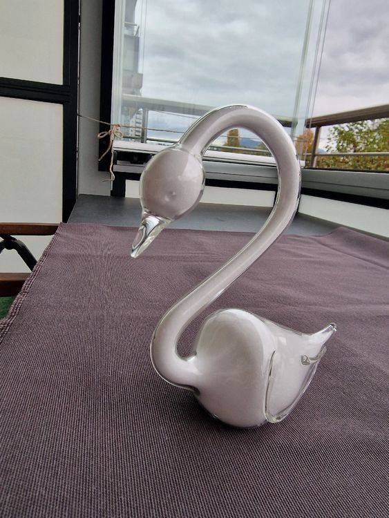 Glas Schwan gefüllt mit Zucker oder Salz (Gebraucht) in Emmenbrücke für ...
