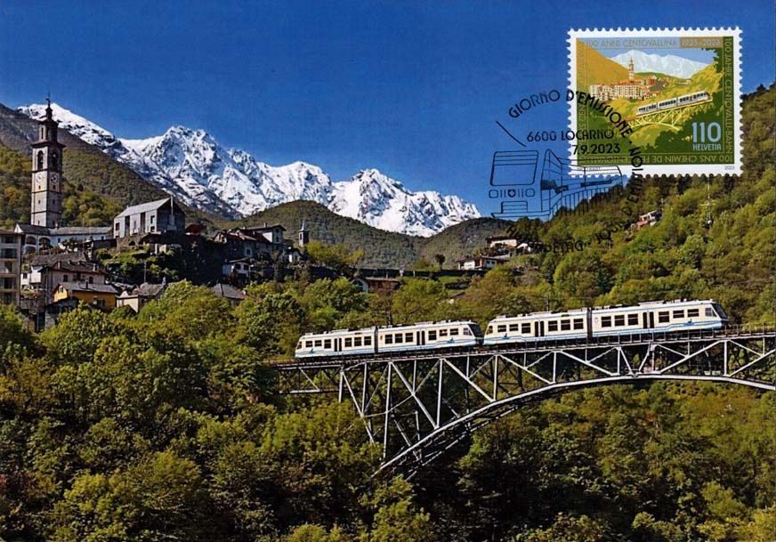 Maximumkarte 100 Jahre Centovalli - Bahn Jubiläum | Kaufen auf Ricardo