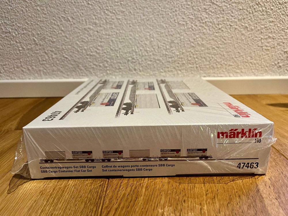 Märklin 47463 Containertragwagen-Set SBB Cargo - Neu (Neu und ...
