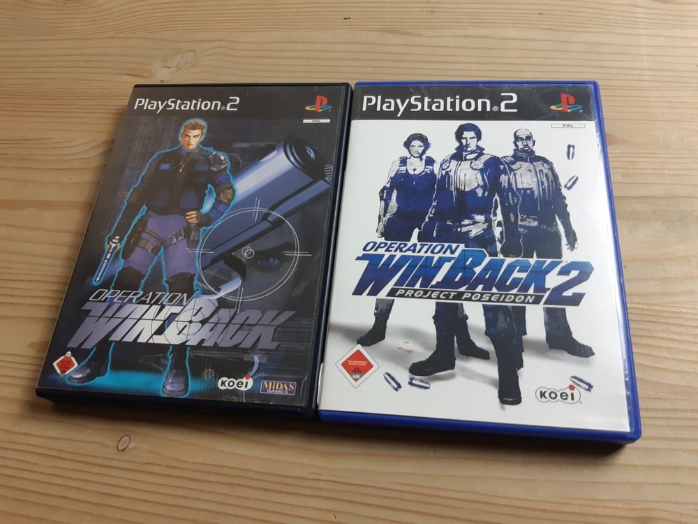Operation Winback 1 + 2 Project Poseidon / 2 PS2 Games | Kaufen auf Ricardo