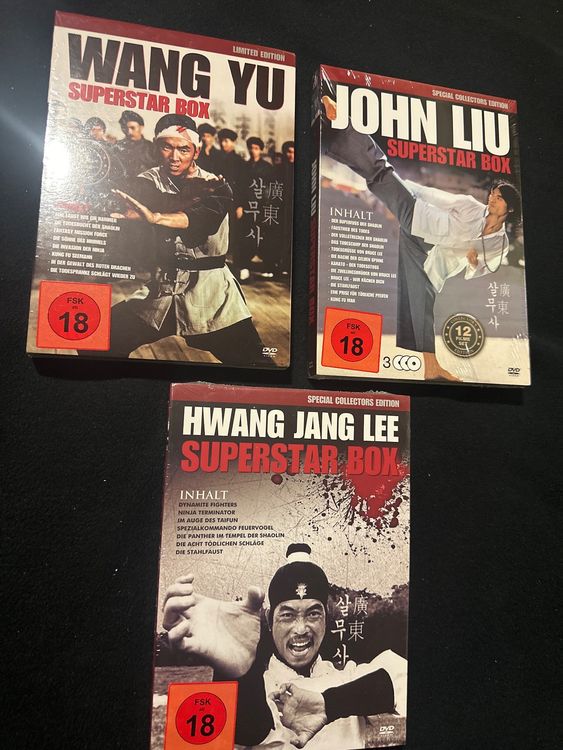 Hwang Jang Lee,Wang Yu,John Liu Boxen DVD (Gebraucht) in Benken ZH für ...