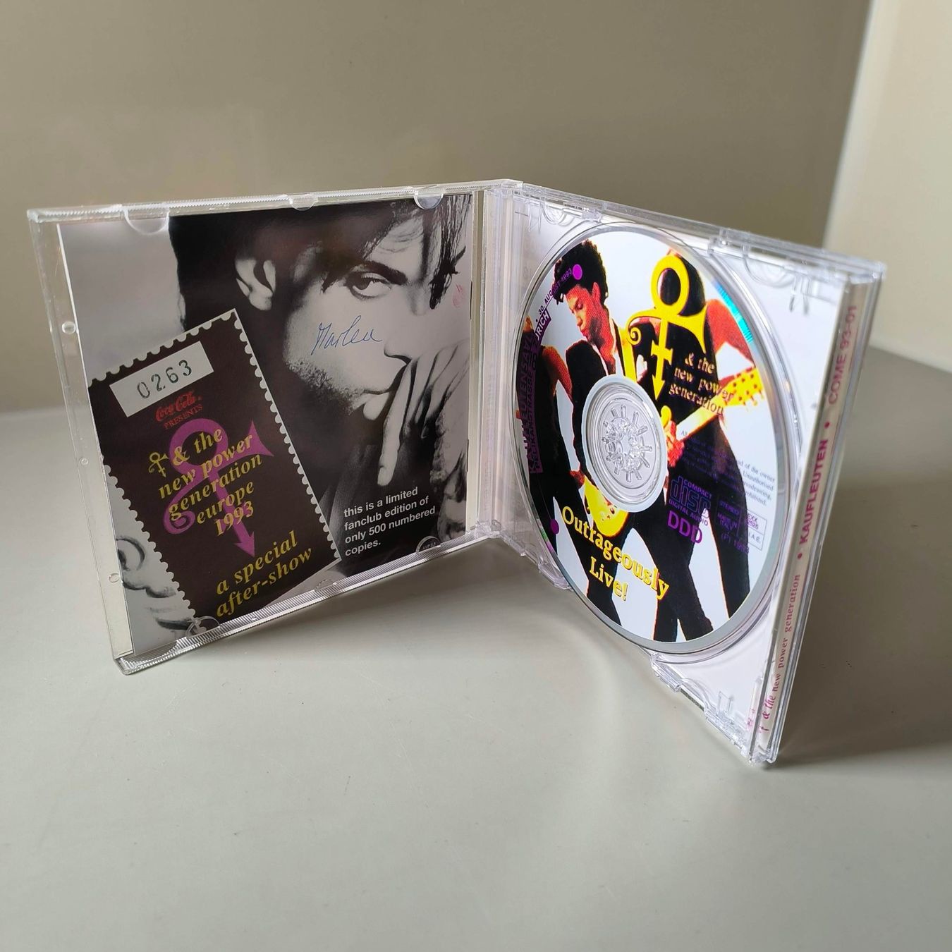 Original Bootleg CD Prince – Outrageously Live – Kaufleuten (Gebraucht ...
