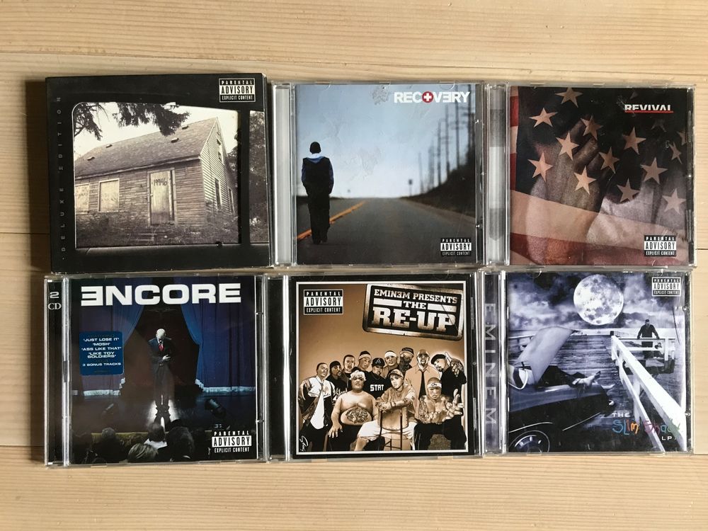 Eminem. CDs Sammlung (Gebraucht) in Giswil für CHF 30 – mit Lieferung ...
