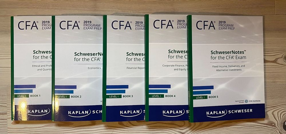 Schweser Notes - 2019 CFA Level 1 | Kaufen auf Ricardo