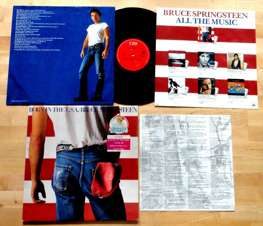 LP BRUCE SPRINGSTEEN born in the USA 1984 KULT ROCK (Gebraucht) in Kesswil für CHF 15 – mit ...
