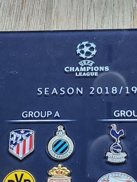 UCL Pin Set Champions League UEFA 32 Pins 2018 / 19 Fussball | Kaufen auf Ricardo
