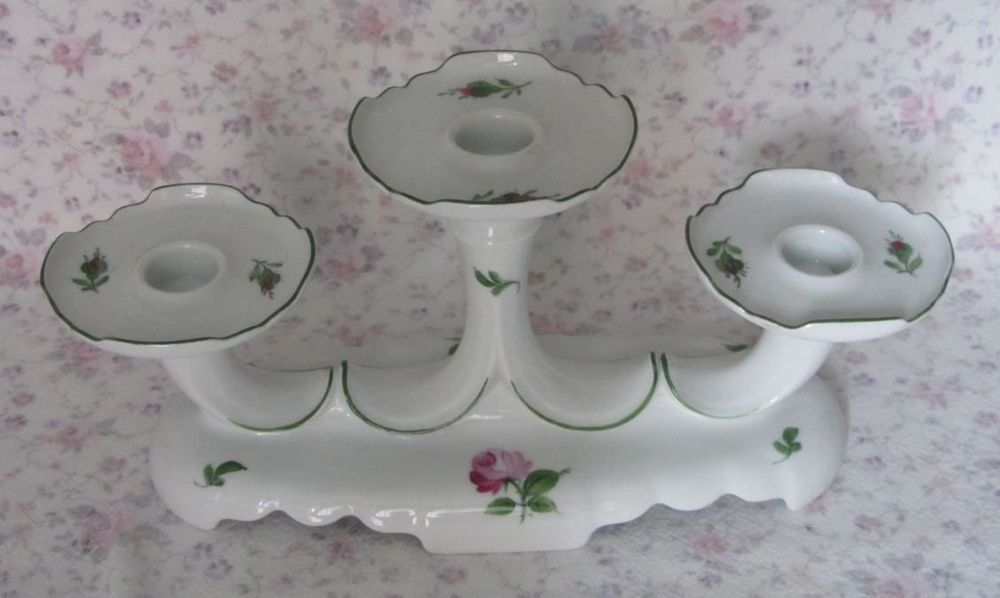 Wien Augarten - grosser 3-armiger Kerzenleuchter (Gebraucht) in Zürich für CHF 40 – mit ...