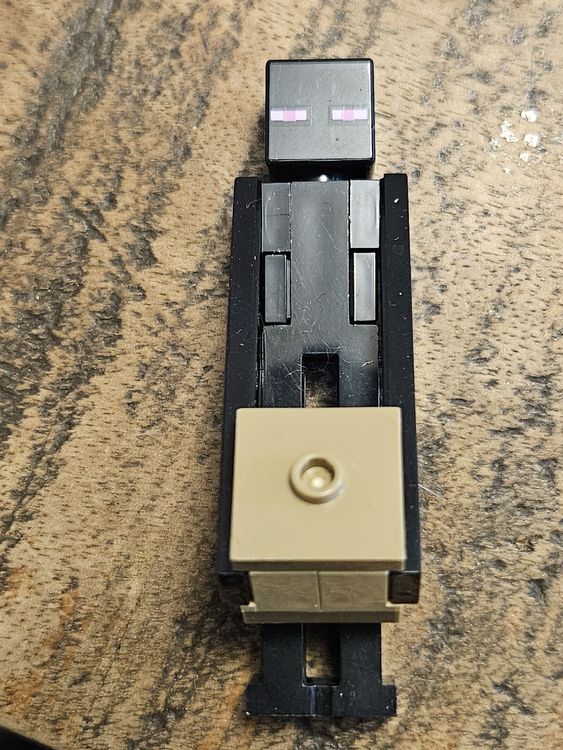 lego figurine minecraft min139 Enderman - Tan Block (Gebraucht) in ...