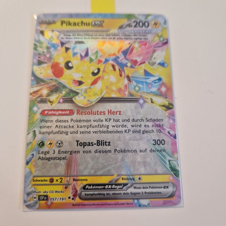Pokémon Pikachu Set Ex 238 And 191 Surging Sparks De Neu Gemäss