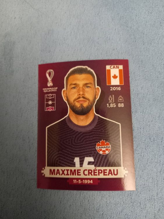 Panini Wm 2022 Can 4 (Gebraucht) in Luterbach für CHF 0.45 – mit ...