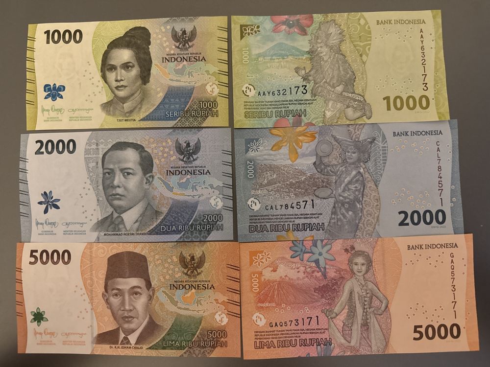 Indonesia set 3 notes (Neu (gemäss Beschreibung)) in Uster für CHF 2 ...