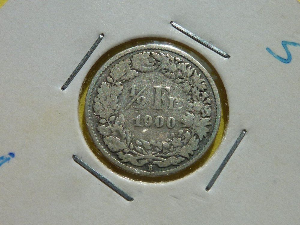 Alter 1/2 Franken 1900 rar | Kaufen auf Ricardo