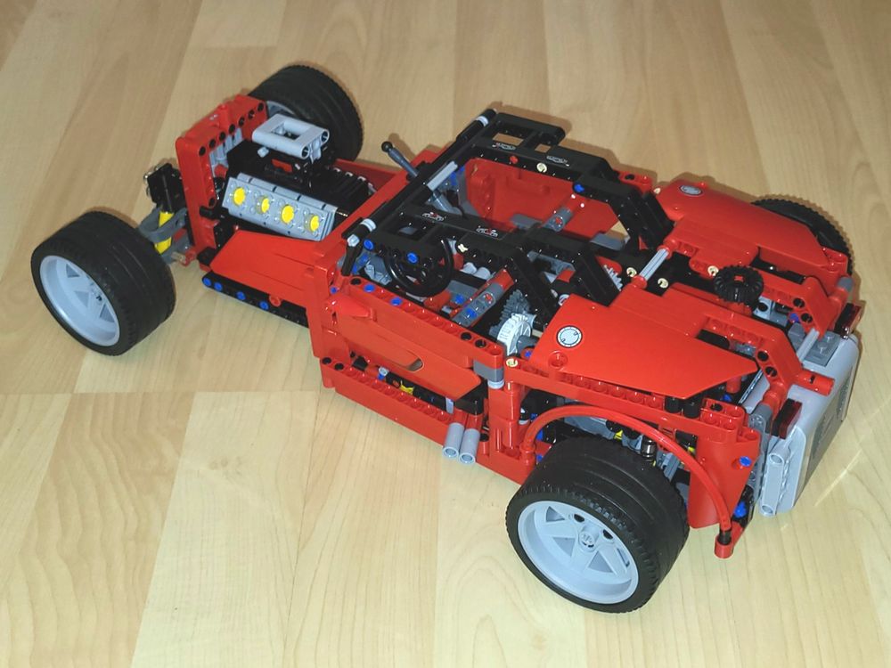 Lego Technic #8070 Super-Car oder Hot-Rod 2-Bauarten möglich (Gebraucht ...