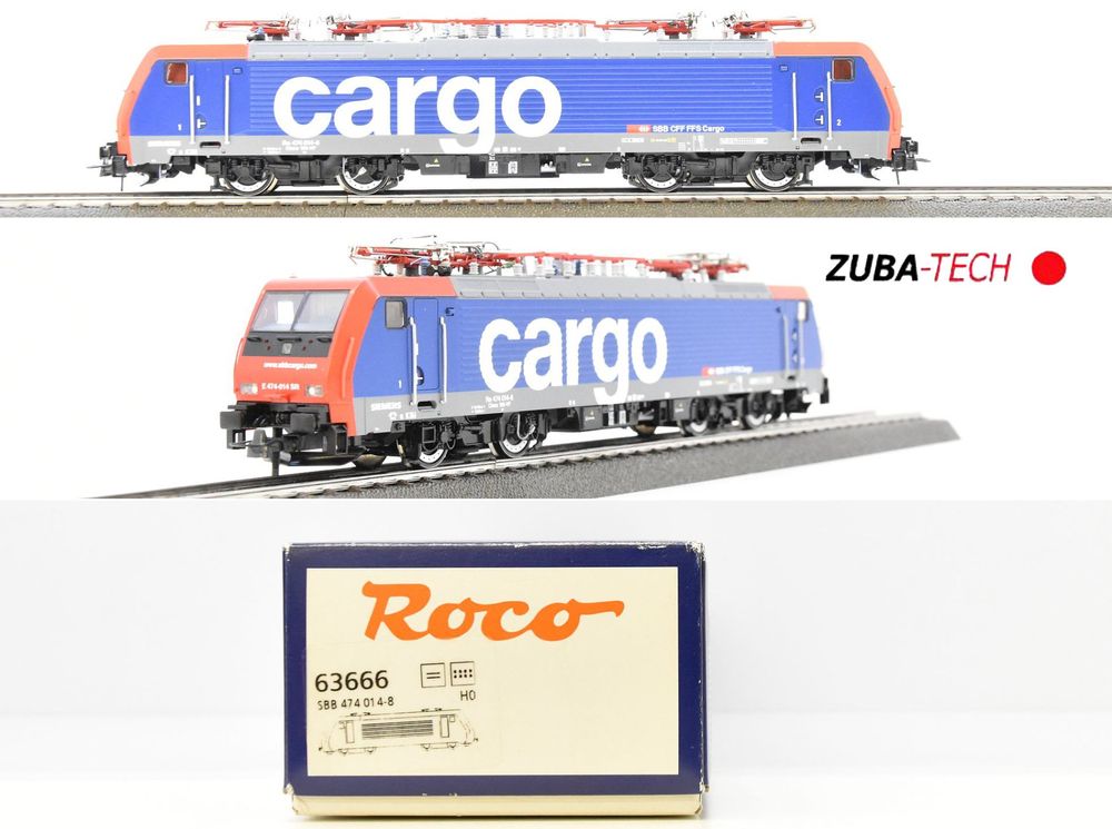 Roco 63666 E-Lok Re 474 SBB Cargo H0 GS Analog mit OVP (Neu (gemäss Beschreibung)) in St. Gallen ...